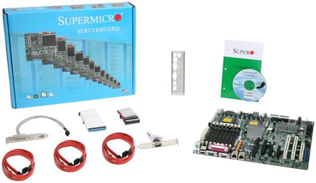 SUPERMICRO MBD-X7DBN-O Extended ATX Server Motherboard - Newegg.com