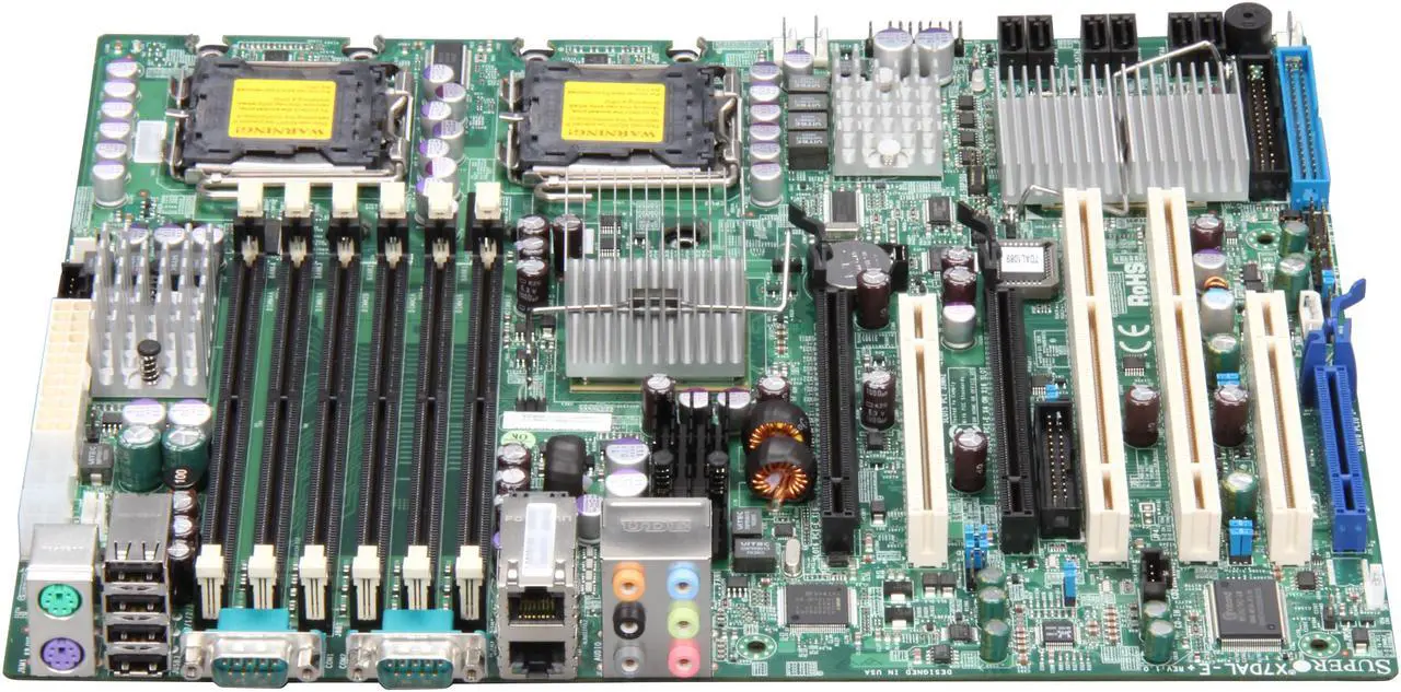 Open Box: SUPERMICRO MBD-X7DAL-E+-O ATX Server Motherboard - Newegg.com