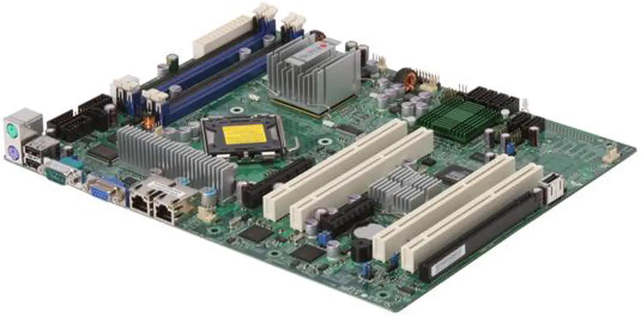 SUPERMICRO MBD-X7SBE LGA 775 Intel 3210 ATX Intel Xeon/Core 2/Pentium ...