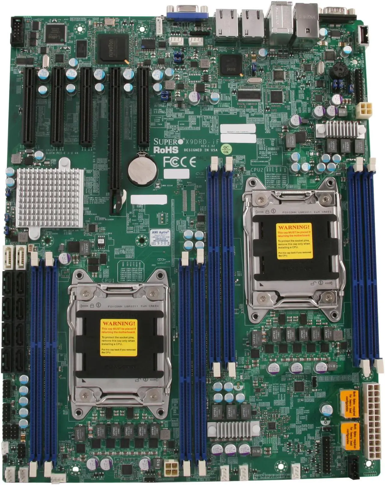 SUPERMICRO MBD-X9DRD-IF-O Extended ATX Server Motherboard - Newegg.com