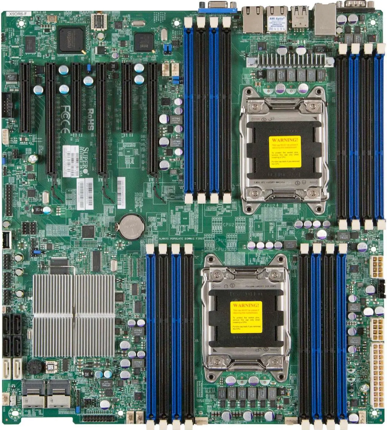 Supermicro X9DRi-F Server Motherboard - Intel C602 Chipset - Socket R ...