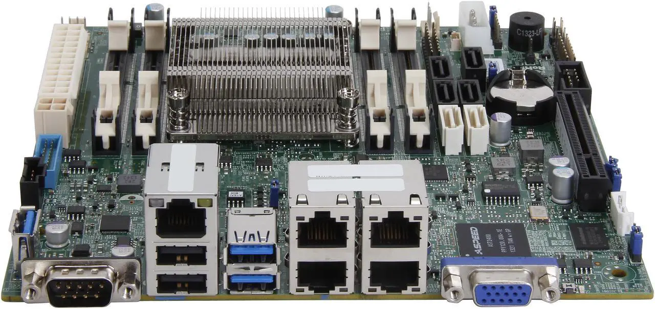 SUPERMICRO MBD-A1SAi-2750F-O Mini ITX Server Motherboard with Intel ...