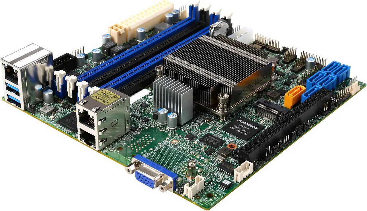 SUPERMICRO MBD-X10SDV-F-O Mini ITX Server Motherboard Xeon processor D ...