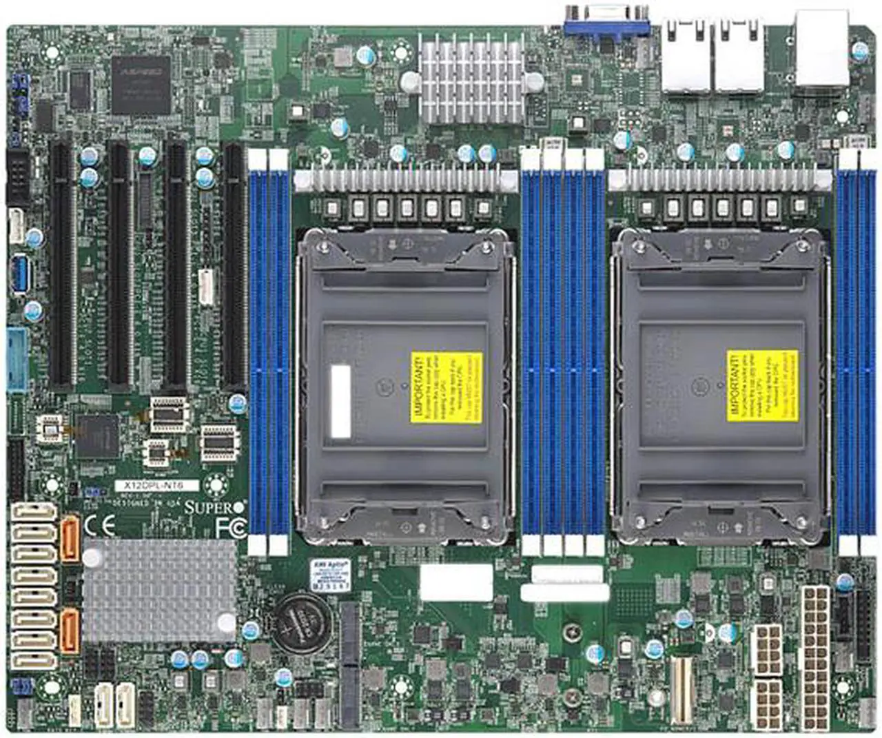 SUPERMICRO MBD-X12DPL-NT6 ATX Server Motherboard Dual Socket LGA-4189 ...