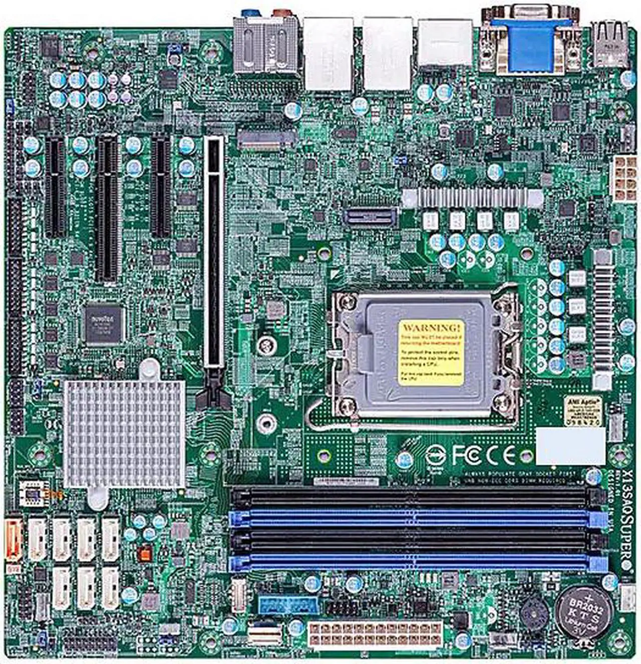 Open Box: SUPERMICRO MBD-X13SAQ-O Micro ATX Server Motherboard - Newegg.com