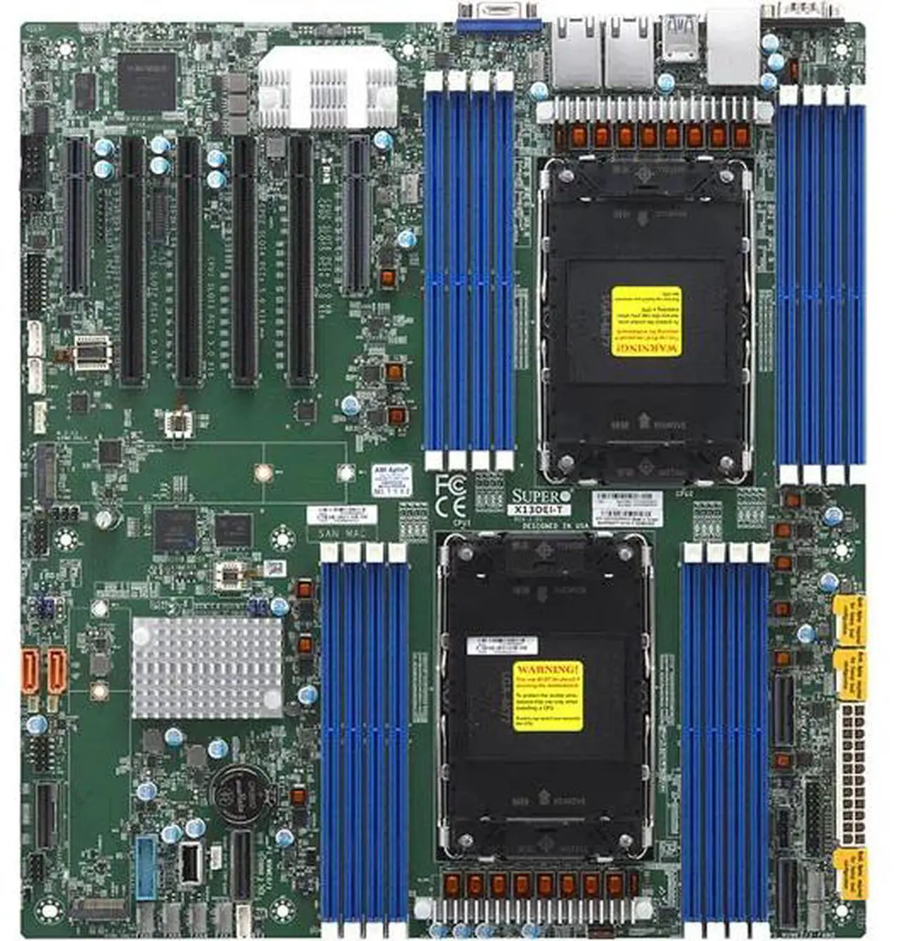 Supermicro MBD-X13DEI-T-O, Intel LGA-4677 Dual Socket EATX Server Motherboard - Newegg.com