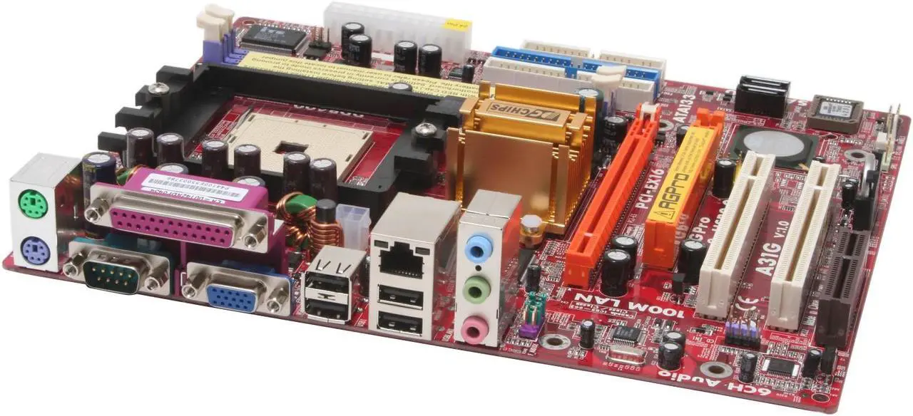 PC CHIPS A31G V1.0 754 Micro ATX AMD Motherboard - Newegg.com