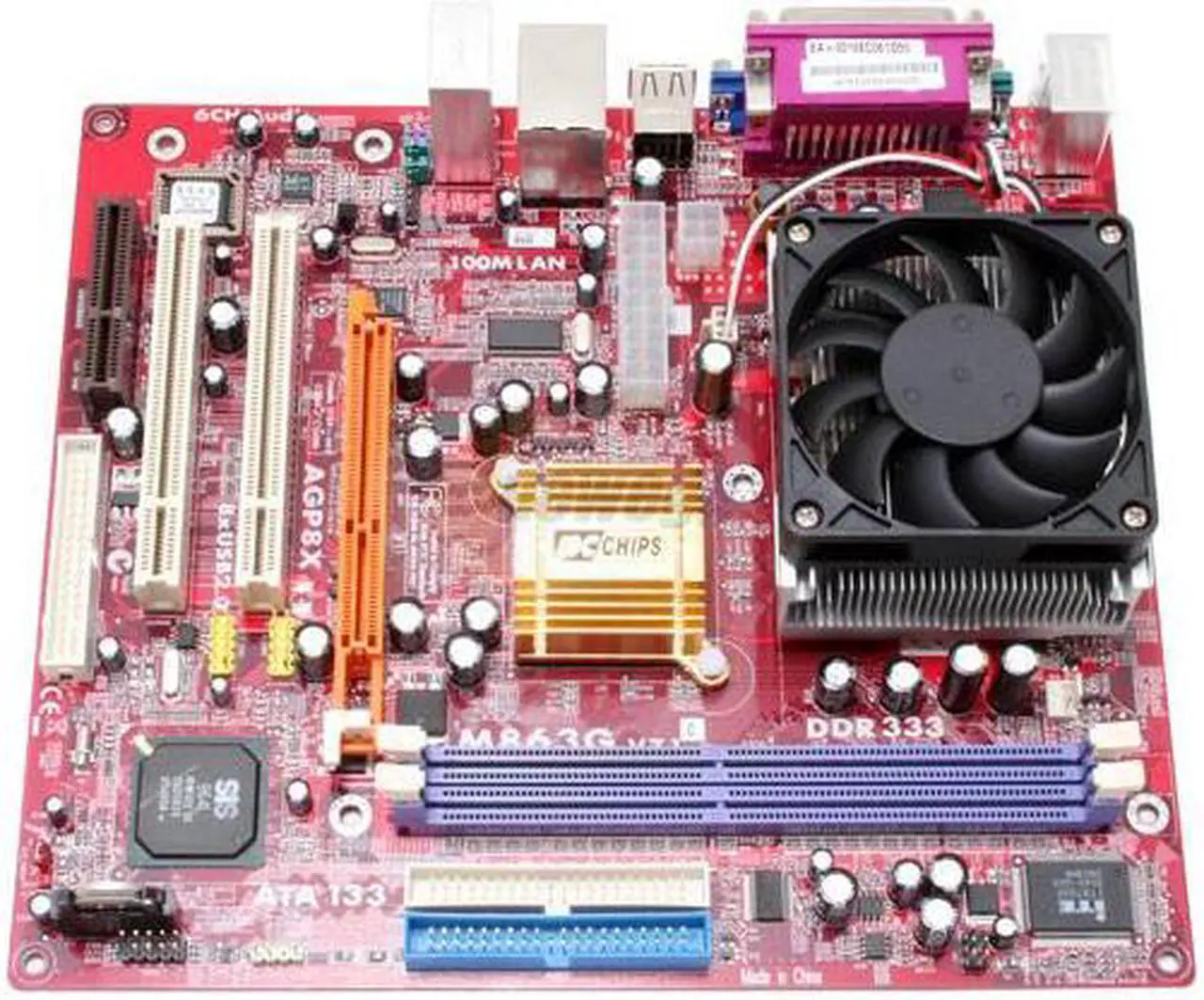 Open Box: PC CHIPS M863G (V7.1C) AMD Geode NX Processor 1750 Micro ATX ...