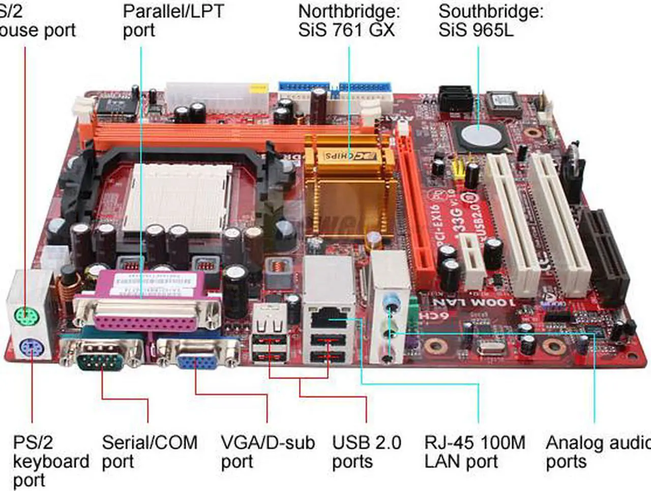 PC CHIPS A33G(1.0) AM2 Micro ATX AMD Motherboard - Newegg.com