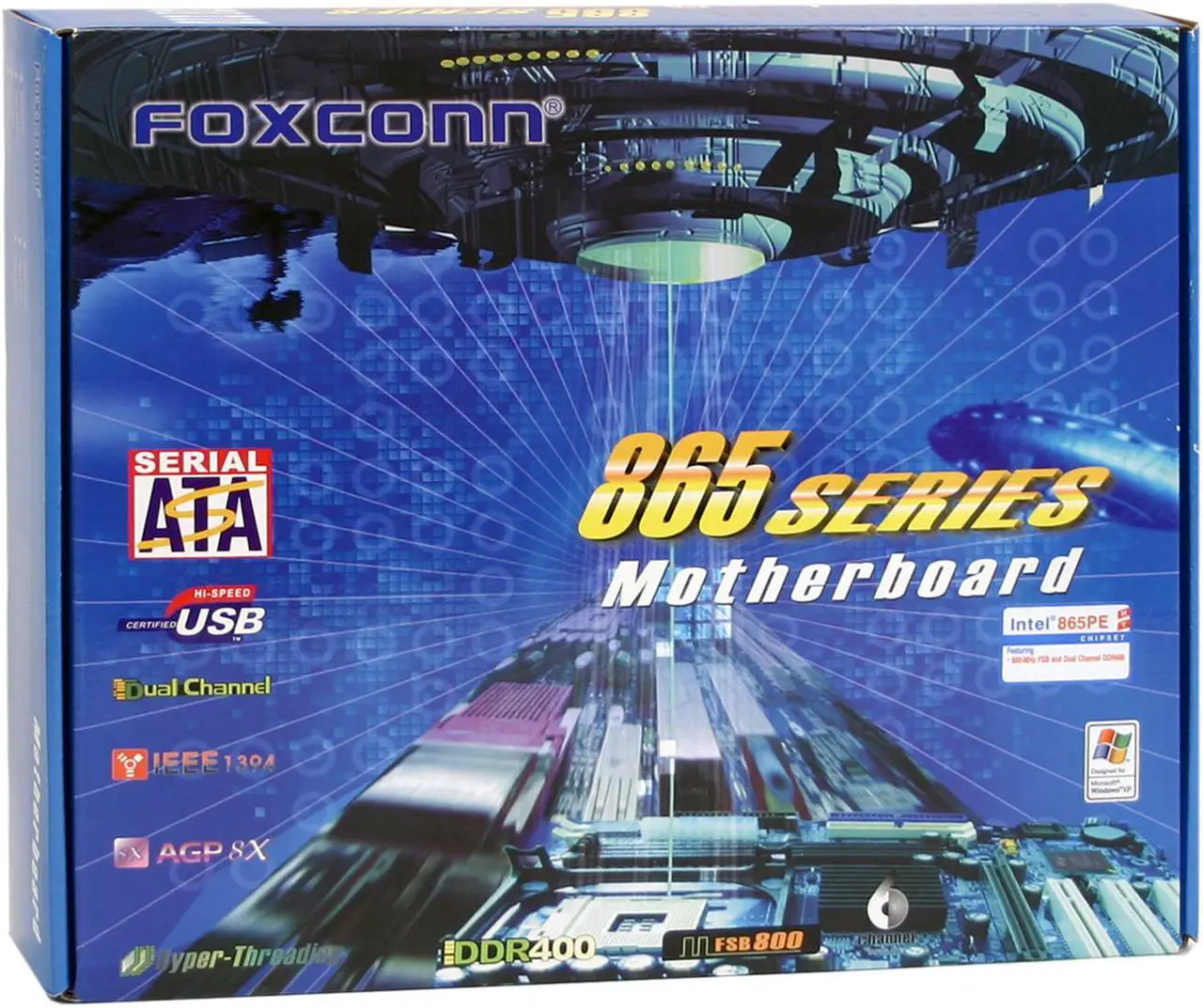 Foxconn 865A-01-PE-6LS Socket 478 ATX Intel Motherboard - Newegg.com