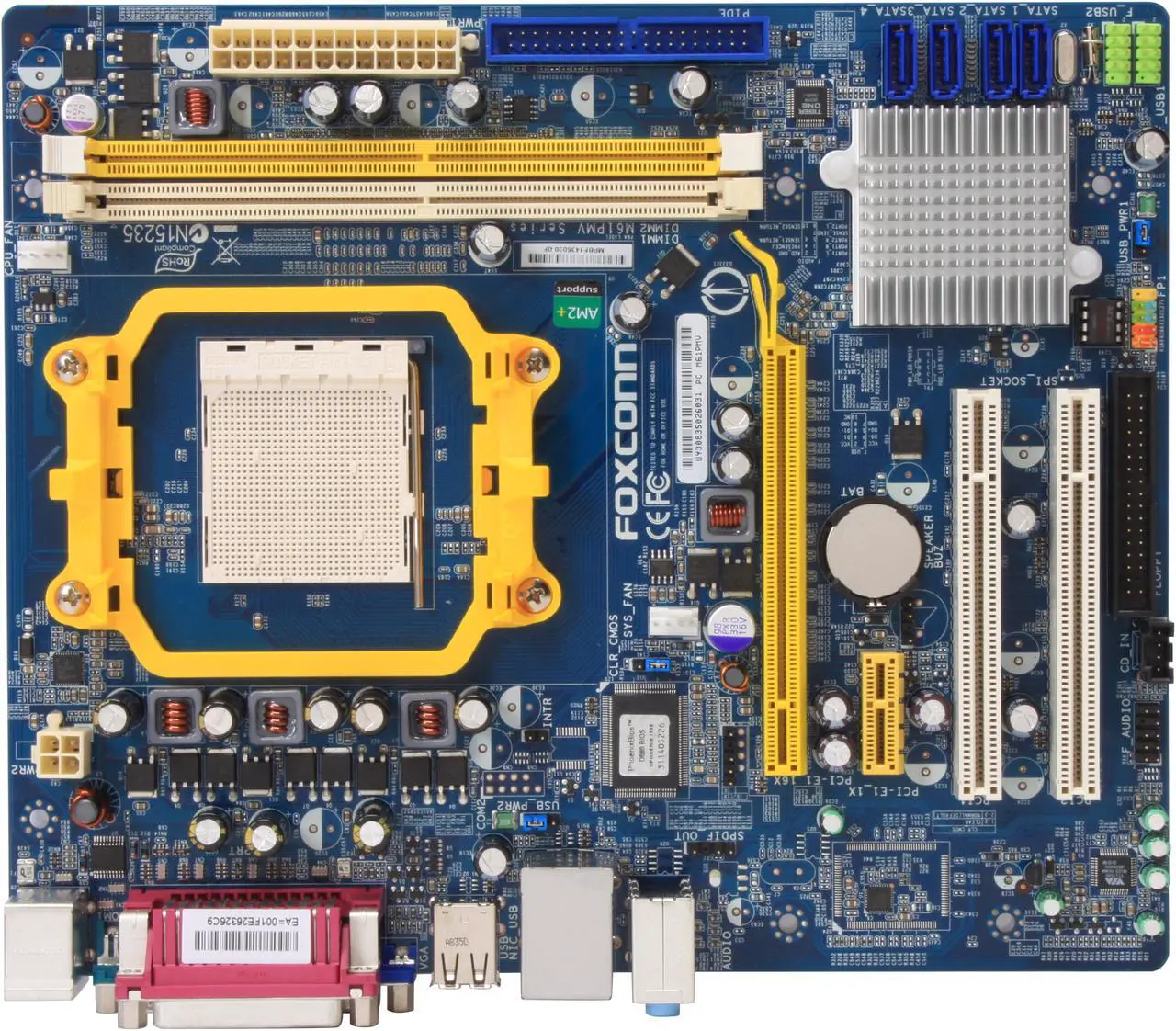 Foxconn M61PMV AM2+/AM2 Micro ATX AMD Motherboard - Newegg.com
