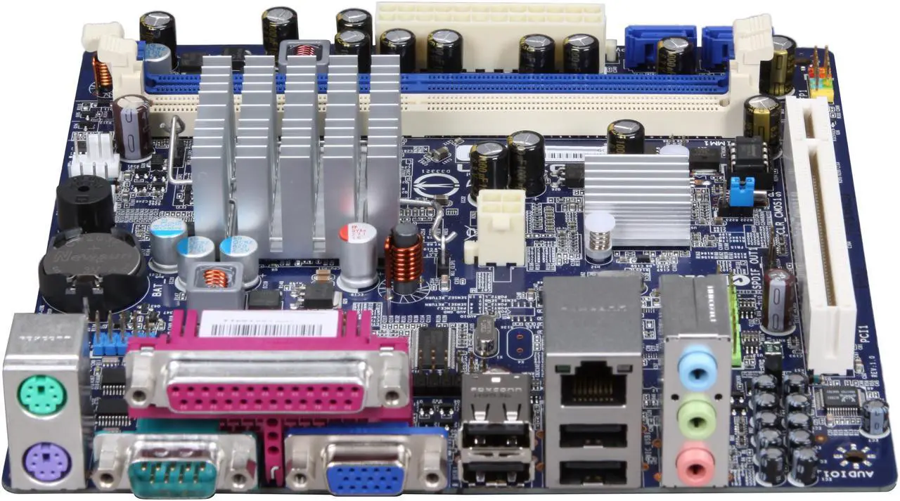 Foxconn D41S Intel Atom D410 Mini ITX Motherboard / CPU Combo - Newegg.com
