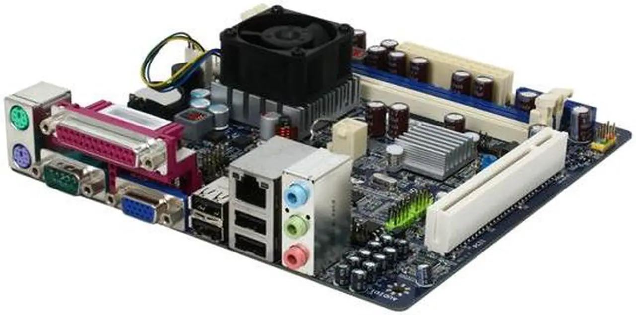 Foxconn D52S Intel Atom D525 (dual-core, 1.8GHz) Mini ITX Motherboard ...