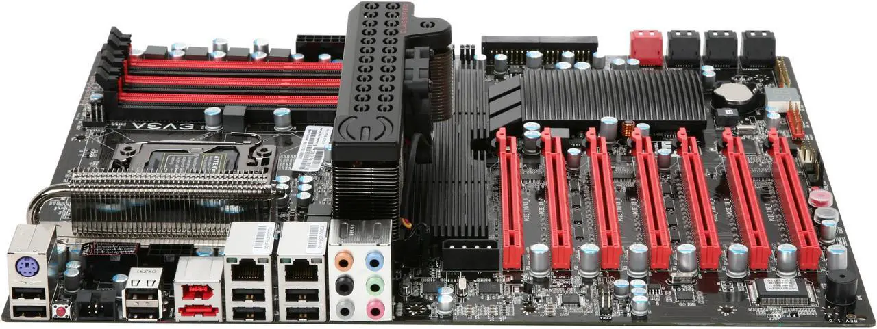 EVGA 170-BL-E762-A1 LGA 1366 Intel X58 4-WAY SLI Classified XL ATX ...
