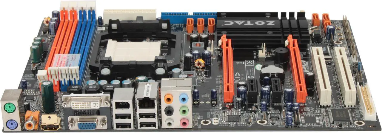 ZOTAC NF750A-A-E AM2+/AM2 ATX AMD Motherboard - Newegg.com