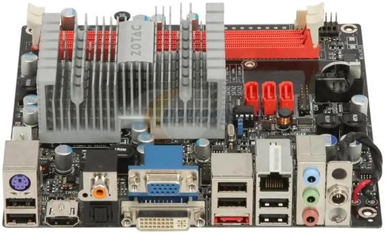 ZOTAC IONITX-C-U Intel Atom 230 Mini ITX ION Platform Motherboard/CPU ...
