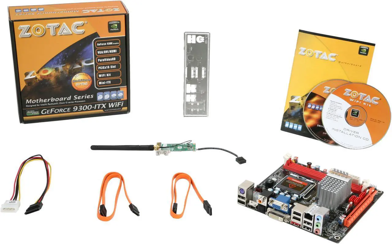 ZOTAC GF9300-G-E LGA 775 Mini ITX Intel Motherboard - Newegg.com