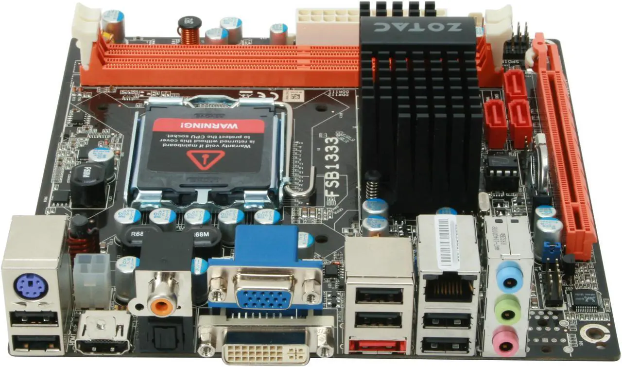 ZOTAC GF9300-I-E LGA 775 Mini ITX Intel Motherboard - Newegg.com