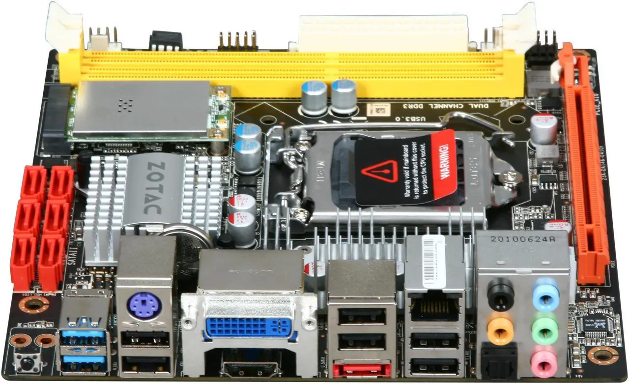 ZOTAC H55ITX-C-E LGA 1156 Mini ITX Intel Motherboard - Newegg.com