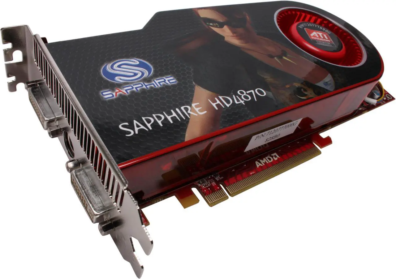 SAPPHIRE Radeon HD 4870 Graphics Card 100243-1GL - Newegg.com