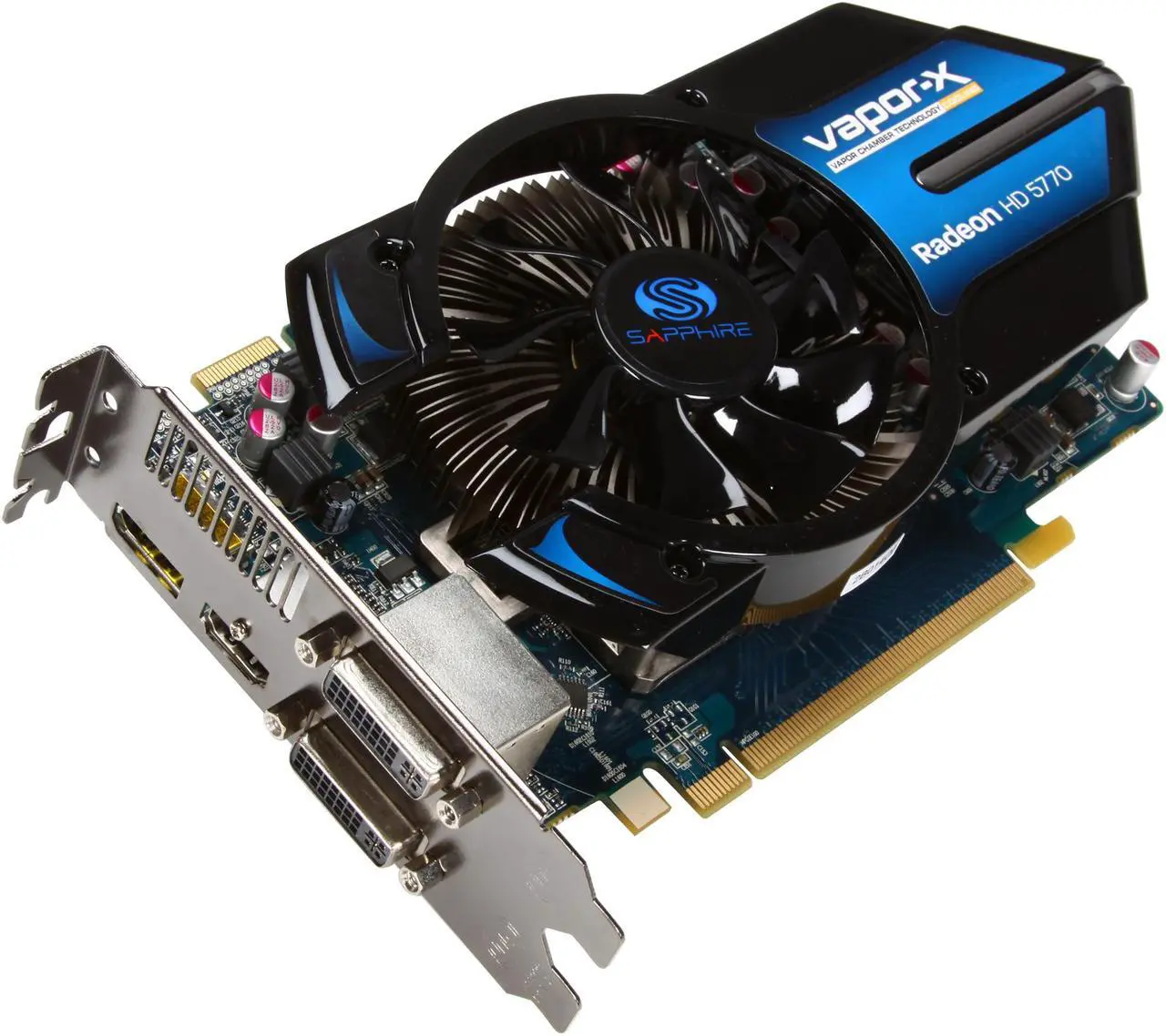 SAPPHIRE Vapor-X Radeon HD 5770 (Juniper XT) Graphics Card 100283VX-2L - Newegg.ca