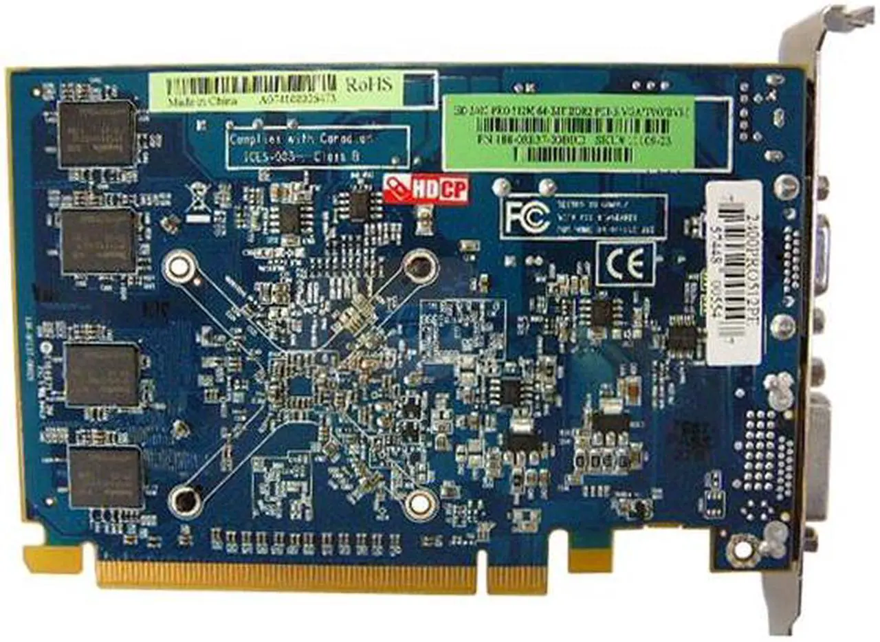 DIAMOND Stealth Radeon HD 2400PRO Graphics Card 2400PRO512PESB - Newegg.com