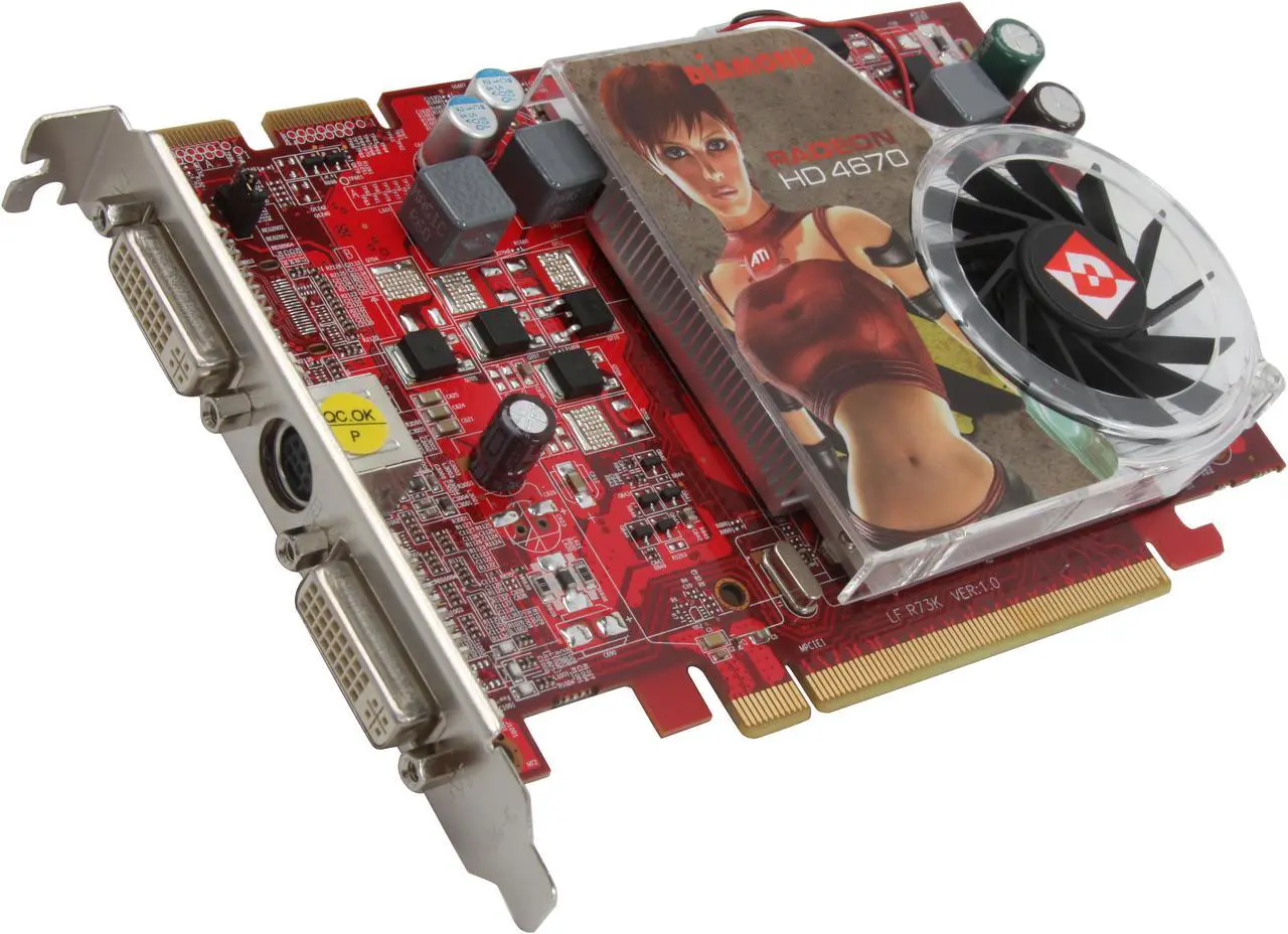 DIAMOND Radeon HD 4670 Graphics Card 4670PE31GDT - Newegg.com