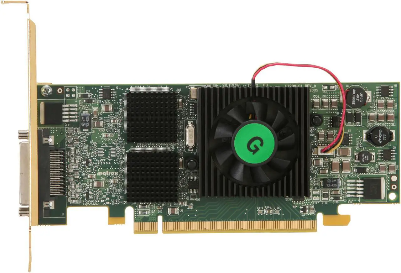 Matrox Parhelia-LX QID-E128LPAF 128MB PCI Express x16 Low Profile ...