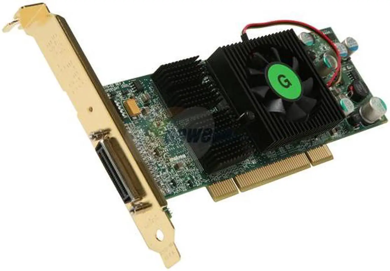 Matrox Parhelia-LX QID-P128LPAF 128MB PCI Low Profile Graphics Card ...
