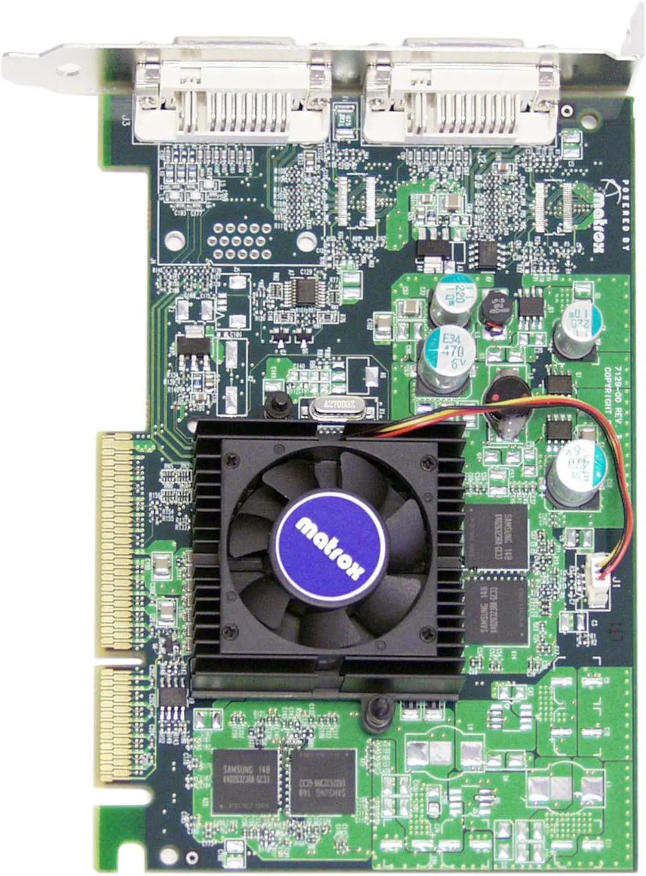 matrox P750 Millennium P750 64MB 128-bit DDR AGP 4X/8X Workstation ...