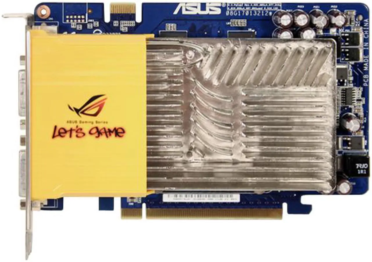 ASUS EN8600GT SILENT/HTDP/256M GeForce 8600GT 256MB 128-bit GDDR3 PCI Express x16 HDCP Ready SLI ...