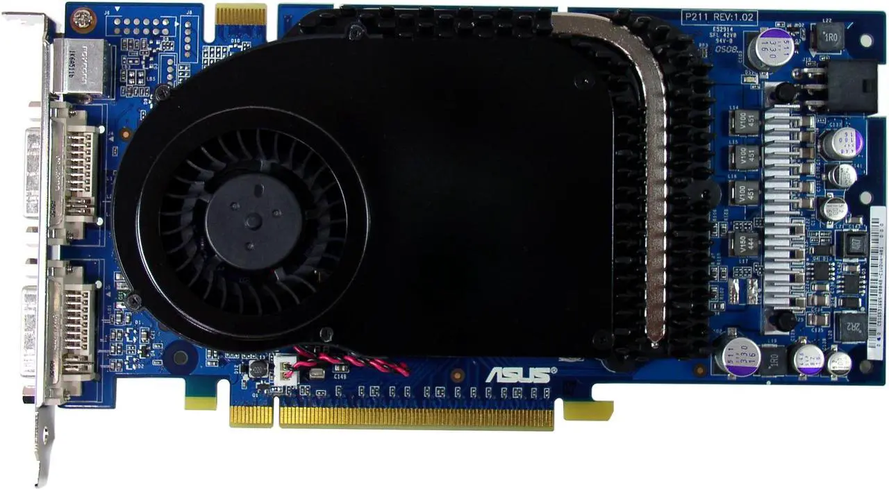 ASUS EN6800GT/2DT/256MB GeForce 6800GT 256MB 256-bit GDDR3 PCI Express ...