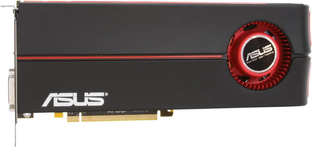 ASUS EAH5870/G/2DIS/1GD5/A Radeon HD 5870 (Cypress XT) 1GB 256-bit GDDR5 PCI Express 2.0 x16 ...