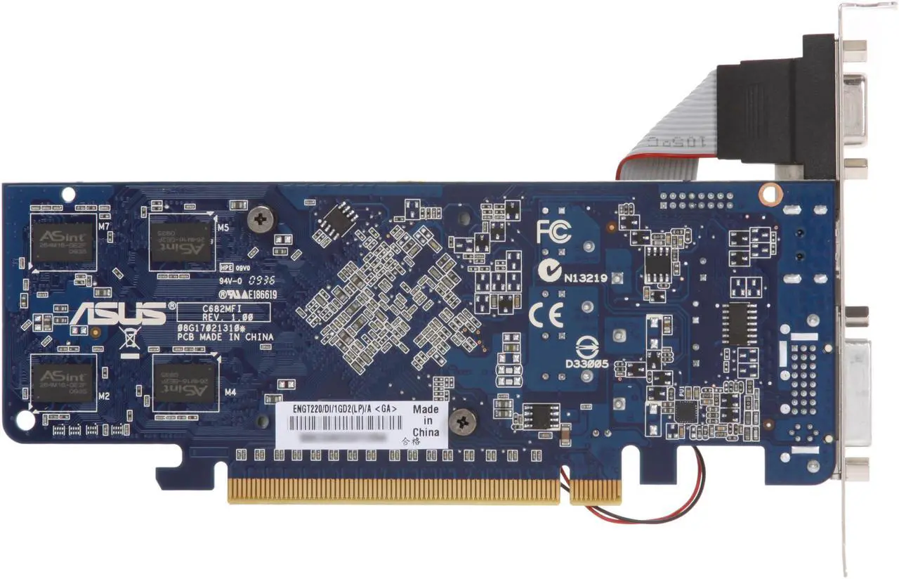ASUS GeForce GT 220 Graphics Card ENGT220/DI/1GD2(LP) - Newegg.com
