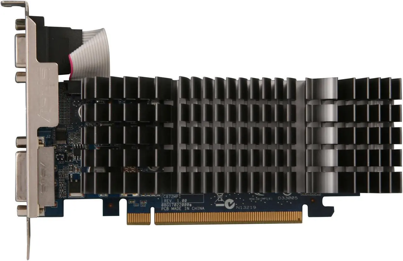 Refurbished: ASUS Silent GeForce 210 Graphics Card EN210-PCIE-1GB-CO-R - Newegg.com