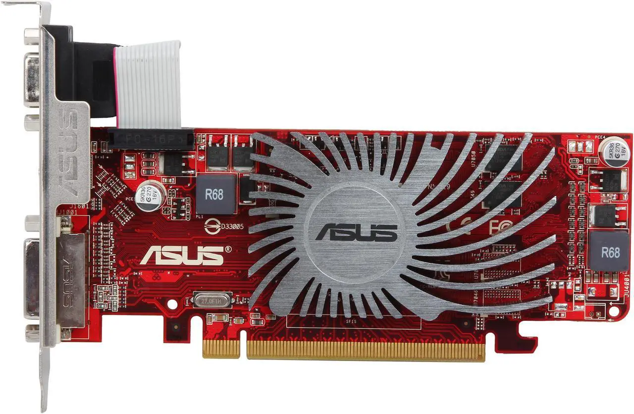 Open Box: ASUS Radeon HD 5450 Graphics Card EAH5450 SL/DI/512MD3/MG(LP ...