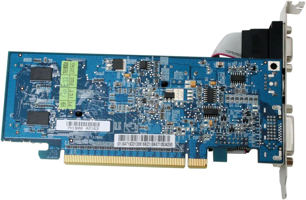 GIGABYTE Radeon X1050 Graphics Card GV-RX105512P8-RH - Newegg.com