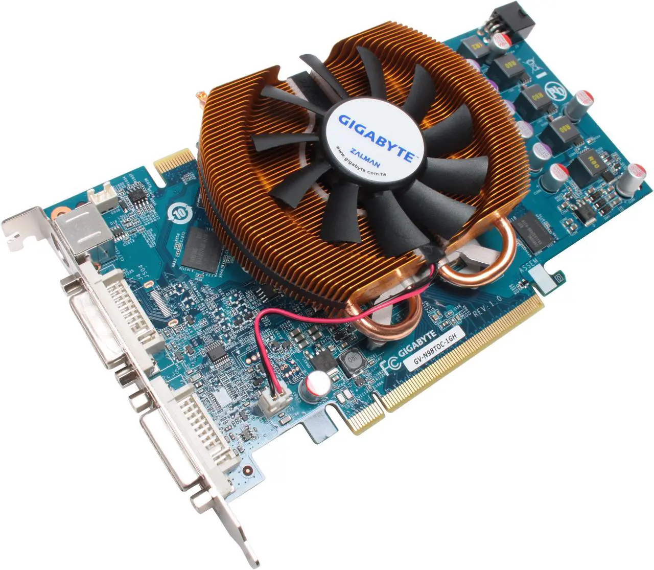 Open Box: GIGABYTE GeForce 9800 GT Graphics Card GV-N98TOC-1GH - Newegg.com