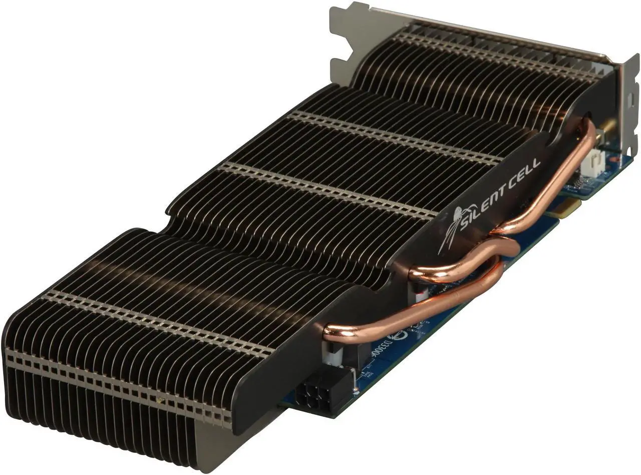 GIGABYTE GV-N98TSL-1GI GeForce 9800 GT 1GB Silent Cell 256-bit GDDR3 ...