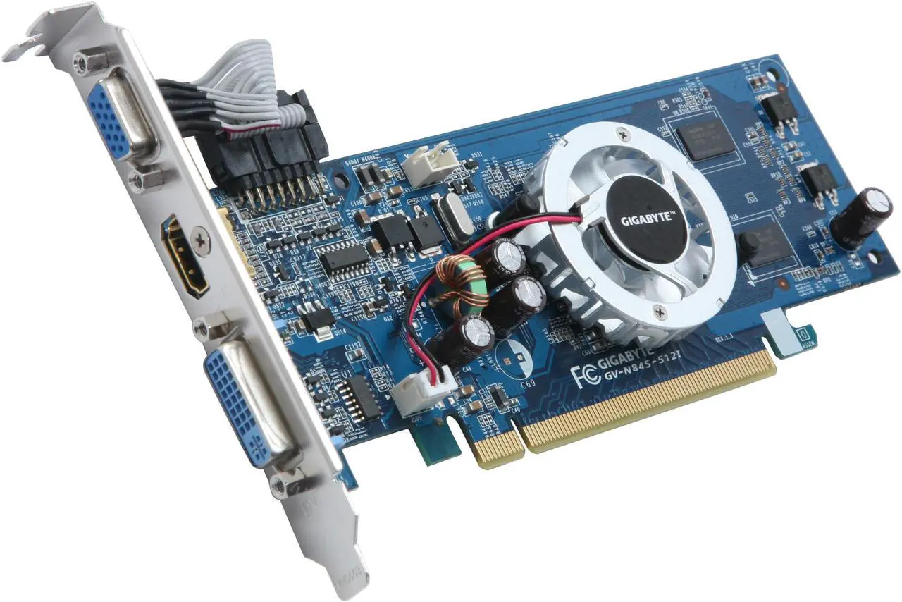 GIGABYTE GeForce 8400 GS Video Card GV-N84S-512I - Newegg.com