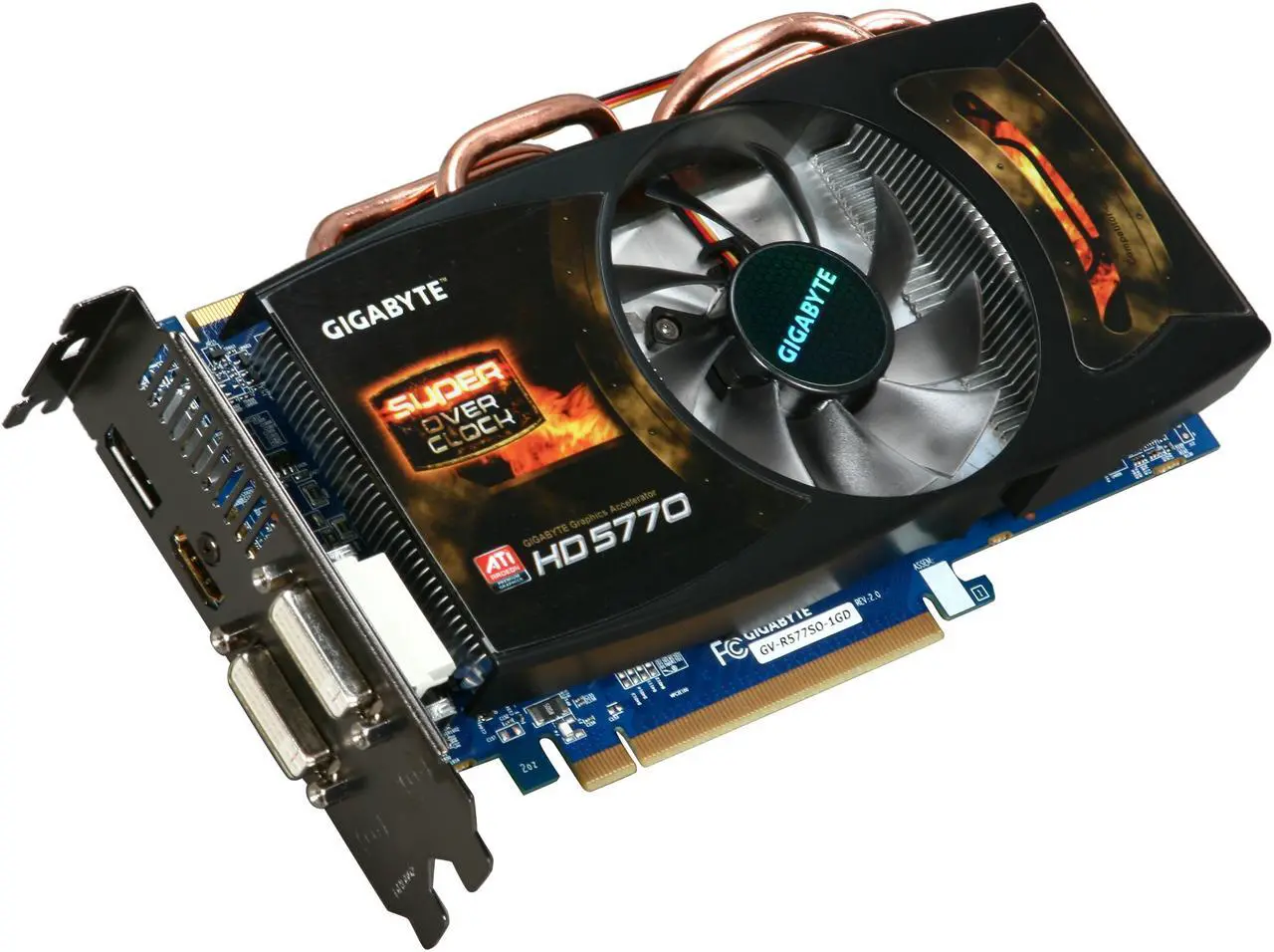 GIGABYTE Radeon HD 5770 Video Card GV-R577SO-1GD - Newegg.com
