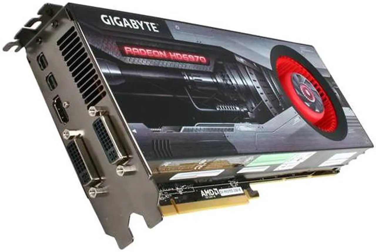 GIGABYTE Radeon HD 6970 Video Card with Eyefinity GV-R697D5-2GD-B ...