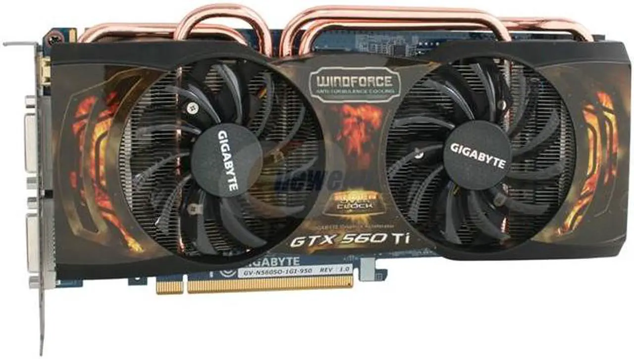 GIGABYTE Super Overclock Series GeForce GTX 560 Ti (Fermi) Video Card GV-N560SO-1GI-950 - Newegg.com