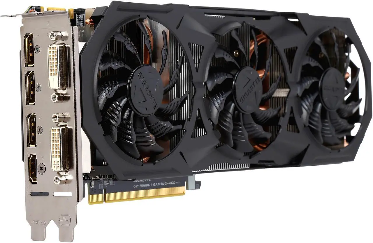 GIGABYTE GeForce GTX 960 4GB G1 GAMING OC EDITION, GV-N960G1 GAMING-4GD ...