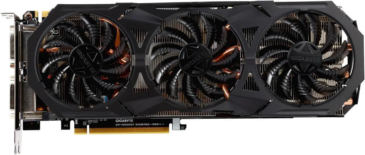GIGABYTE GeForce GTX 960 4GB G1 GAMING OC EDITION, GV-N960G1 GAMING-4GD ...