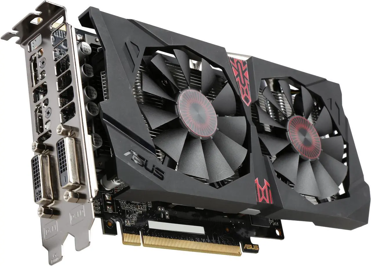 Refurbished: ASUS Radeon R7 370 Graphics Card STRIX-R7370-DC2OC-4GD5 ...