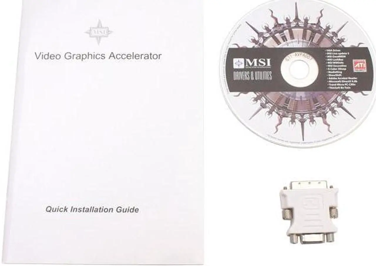 MSI Radeon X300 Graphics Card RX300-TD256E - Newegg.com