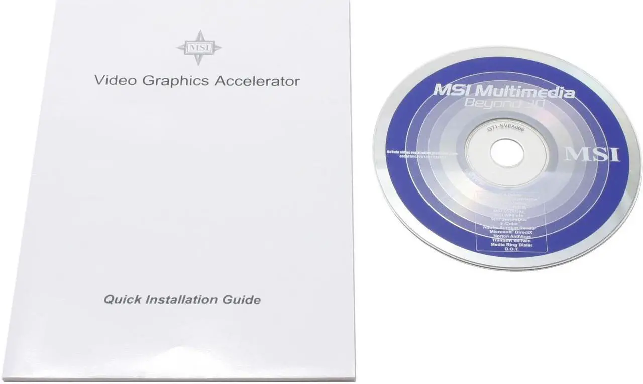 MSI GeForce FX 5200 Video Card FX5200-TD128LF - Newegg.com