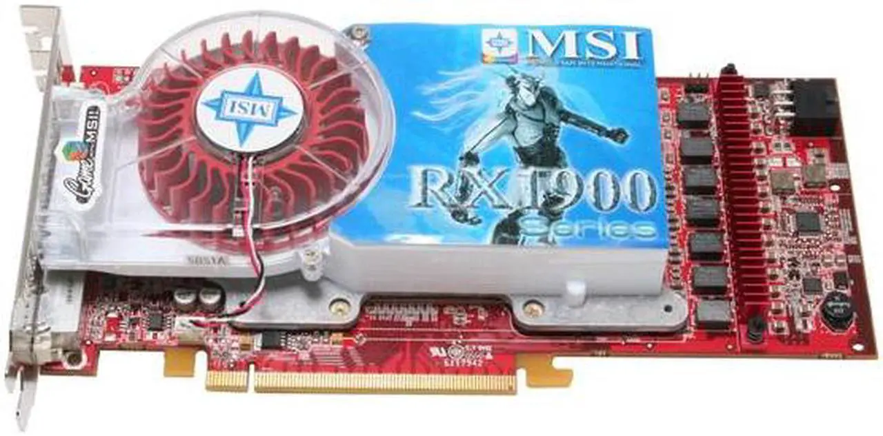 MSI Radeon X1900XT Graphics Card RX1900XT-VT2D512E - Newegg.com