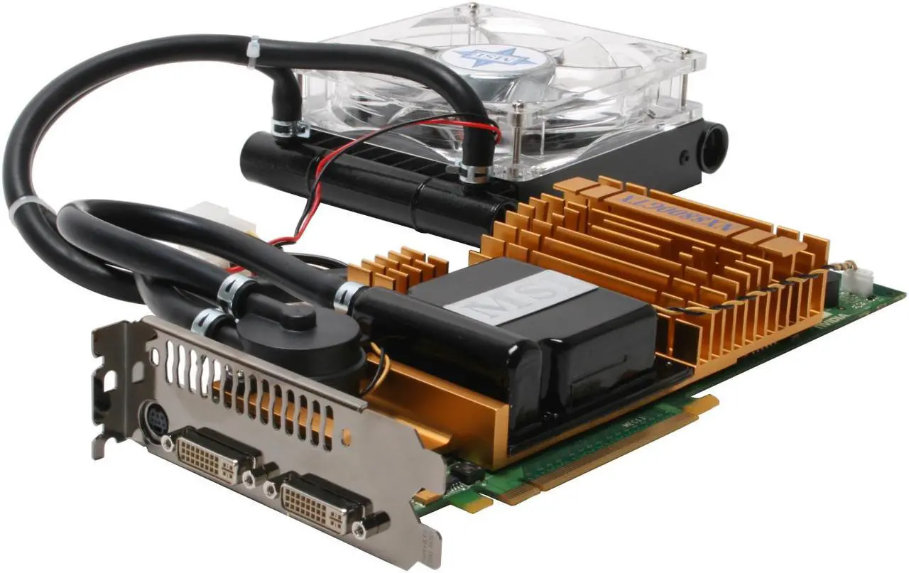 MSI GeForce 8800 GTX Graphics Card NX8800GTX OC Liquid - Newegg.com